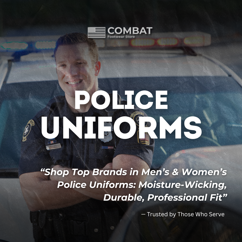 Police & Law Enforcement Uniforms | Duty Gear & Boots – CombatFootwear.com
