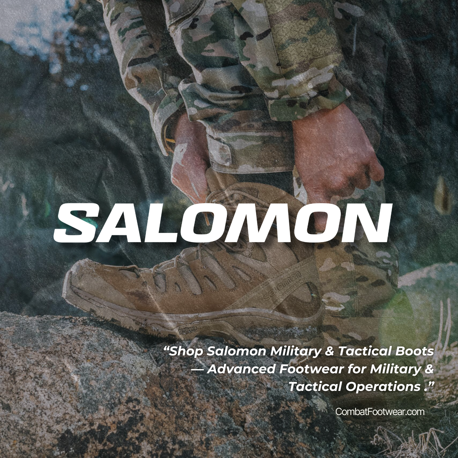 SALOMON | Military & Tactical Boots – CombatFootwear.com
